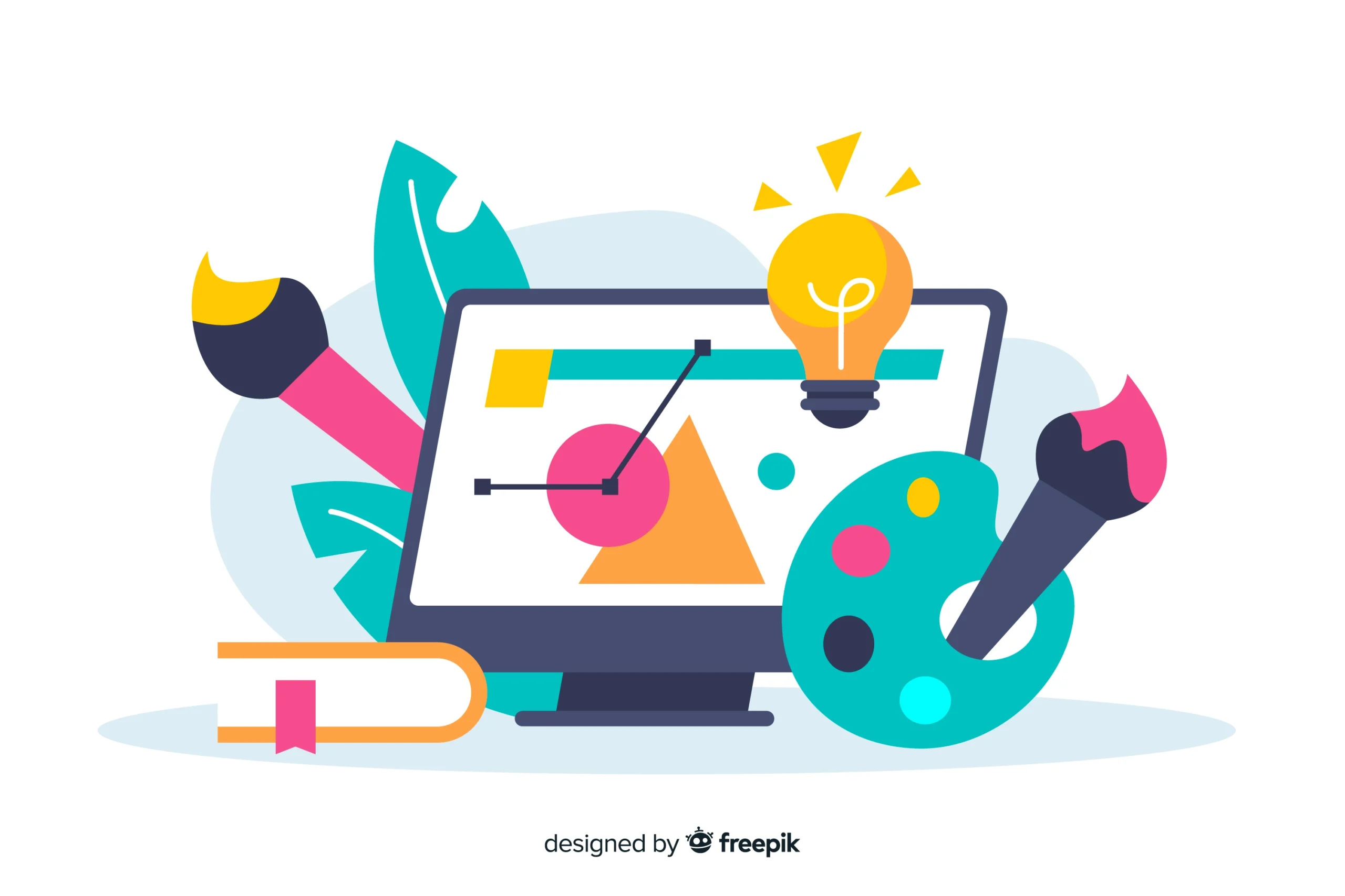 Graphic design Logo, UI, UX, Landing Page Social Media